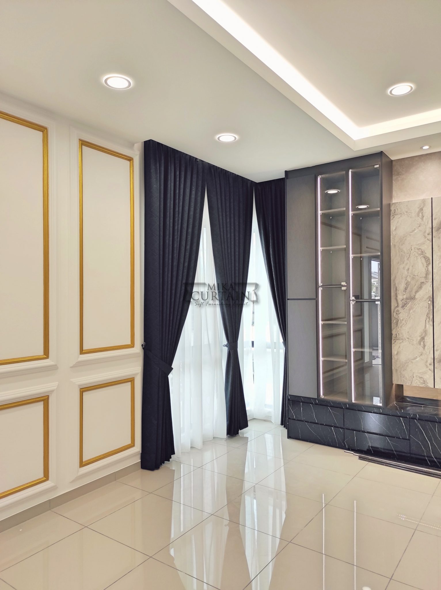 MikaCurtain - Double Layer Curtain - Tailor Make